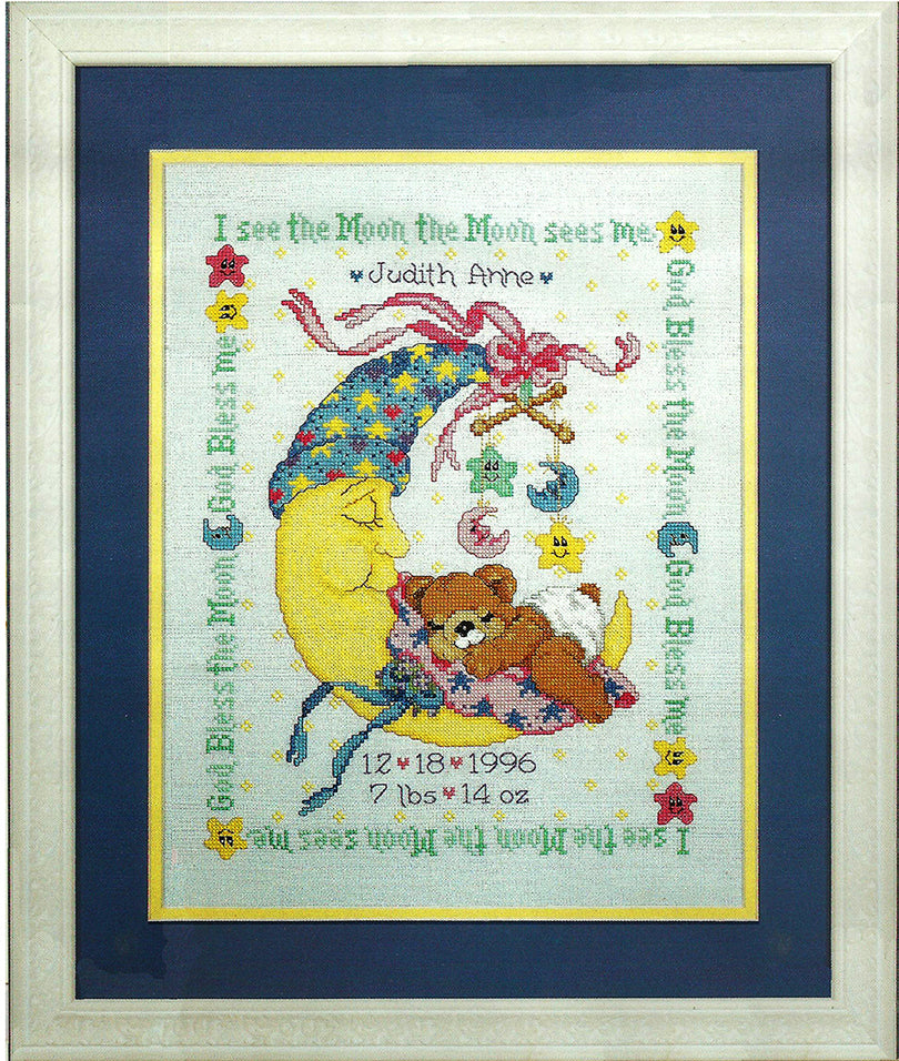 Cross Stitch kit - Sweet Baby Birth Record – crossstitchwarehouse.com