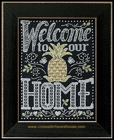 Welcome Home Kit & Frame – crossstitchwarehouse.com
