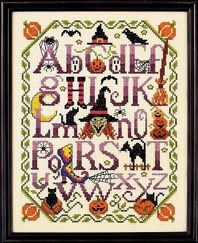 Halloween Sampler CHART – crossstitchwarehouse.com