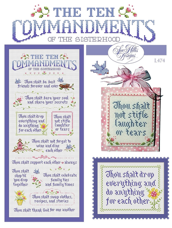 The Ten Commandments – crossstitchwarehouse.com