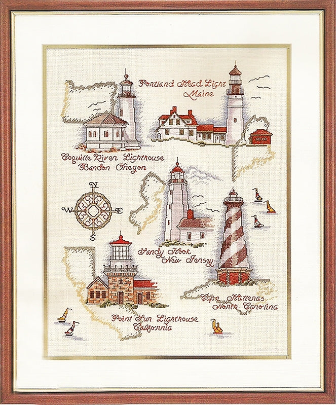 Historic Lighthouses – crossstitchwarehouse.com