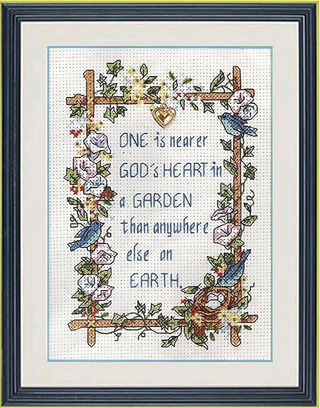 God's Heart MINI – crossstitchwarehouse.com