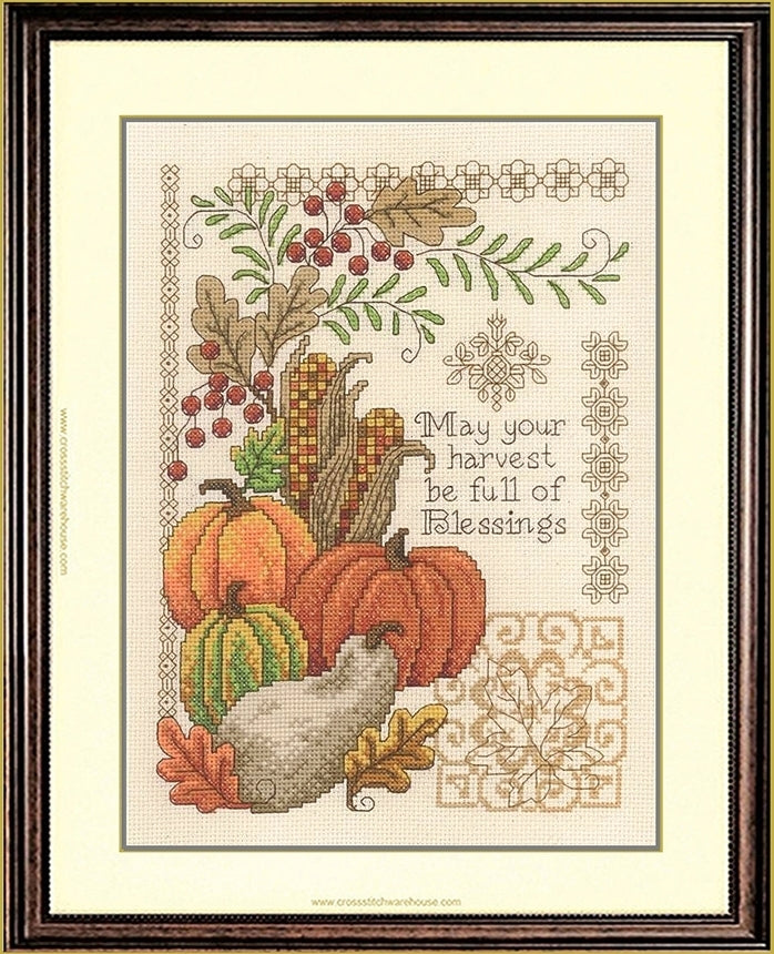 Full Of Blessings - CHART ONLY – crossstitchwarehouse.com