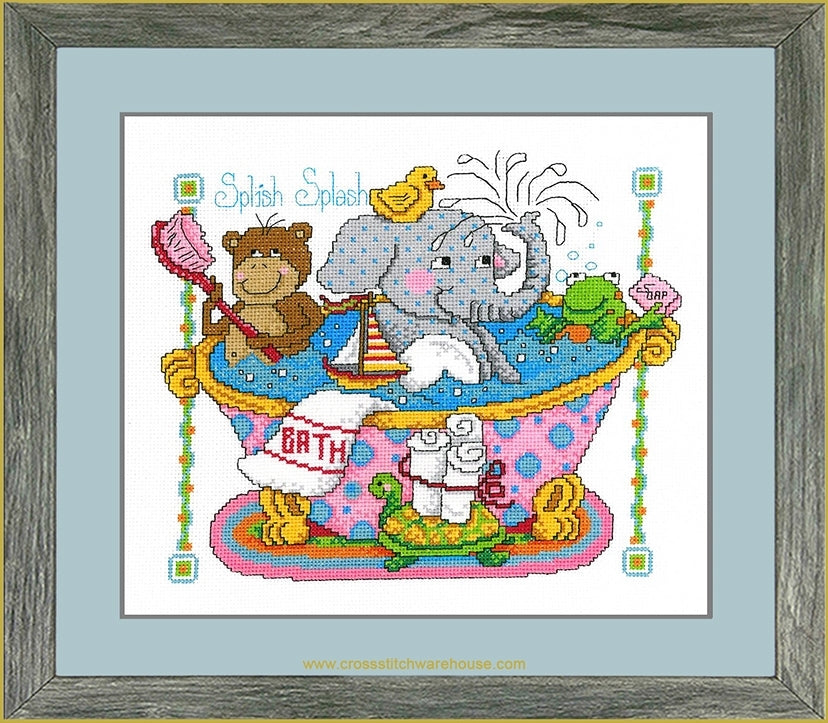 Splish Splash - CHART ONLY – crossstitchwarehouse.com