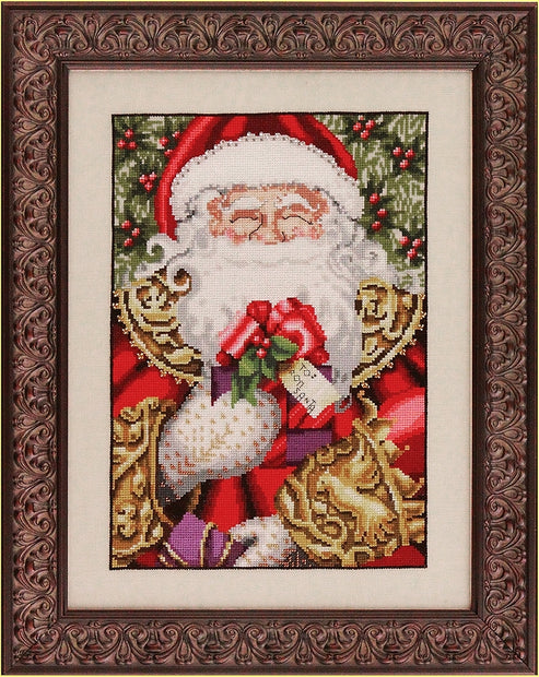 Santa - CHART – crossstitchwarehouse.com