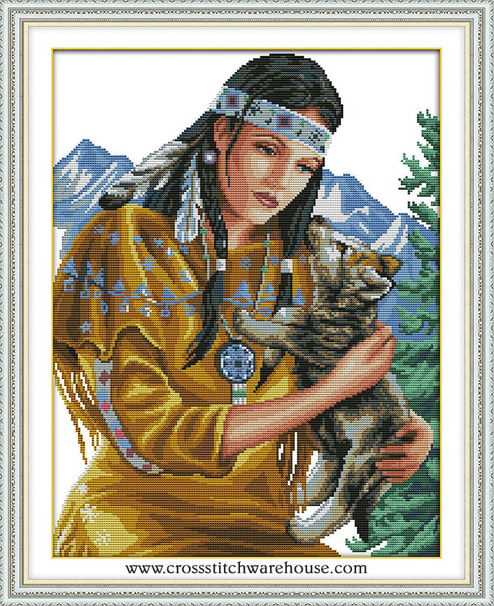 Native Maiden – crossstitchwarehouse.com
