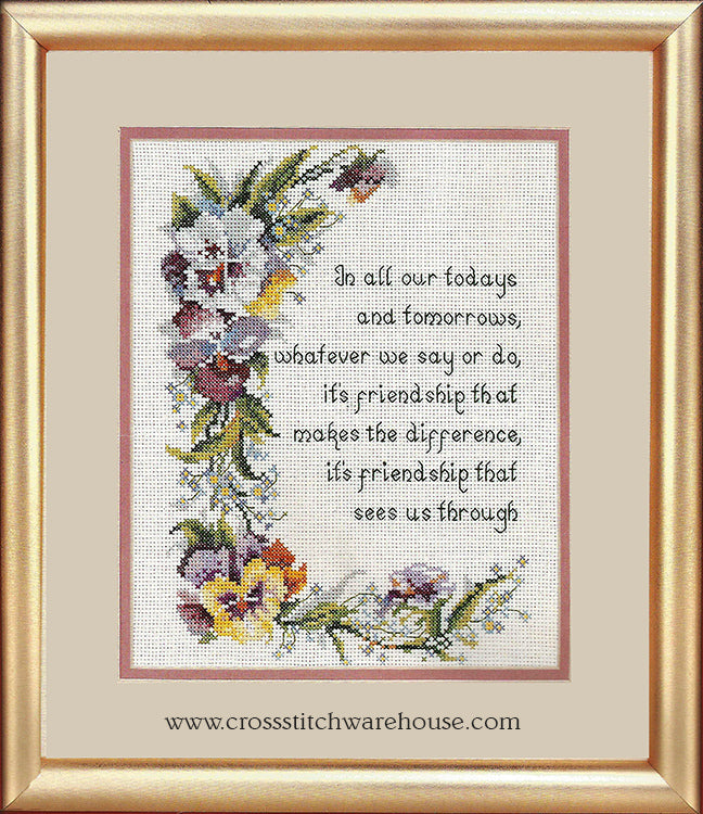 Friendship Verse – crossstitchwarehouse.com