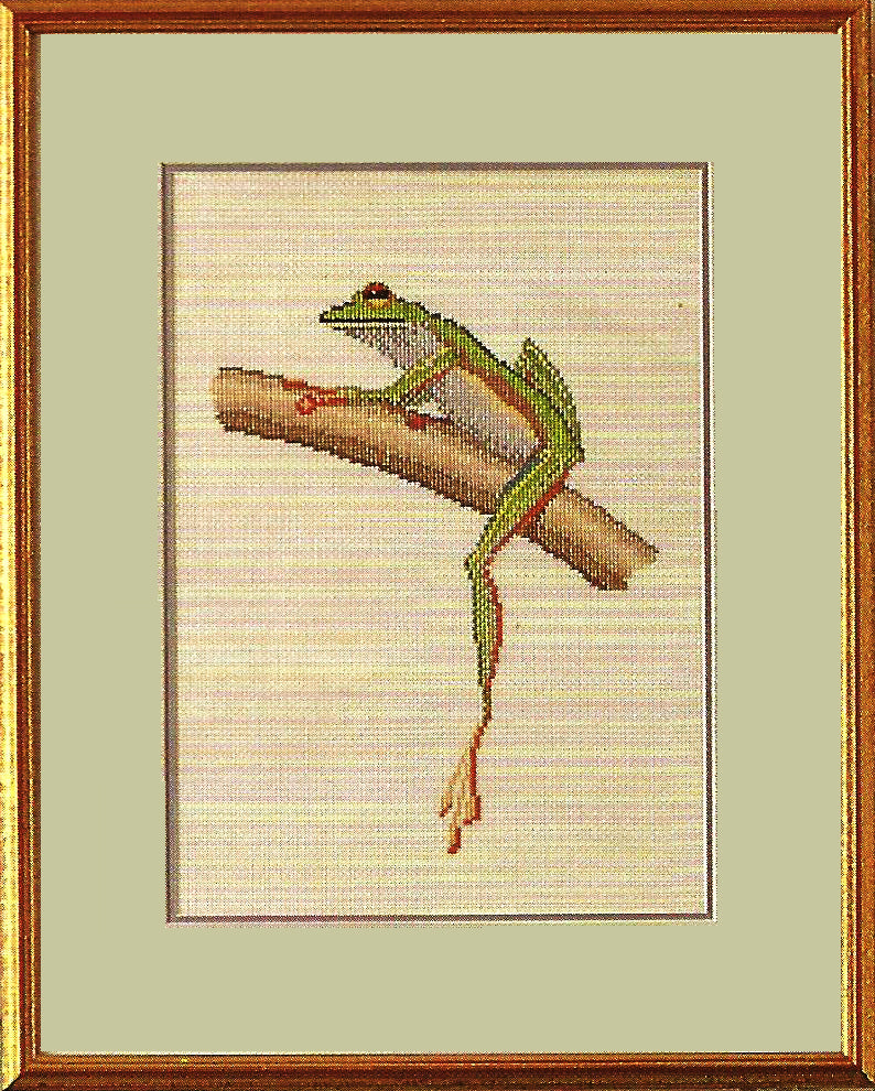 Tree Frogs - Just Hangin' Out – crossstitchwarehouse.com